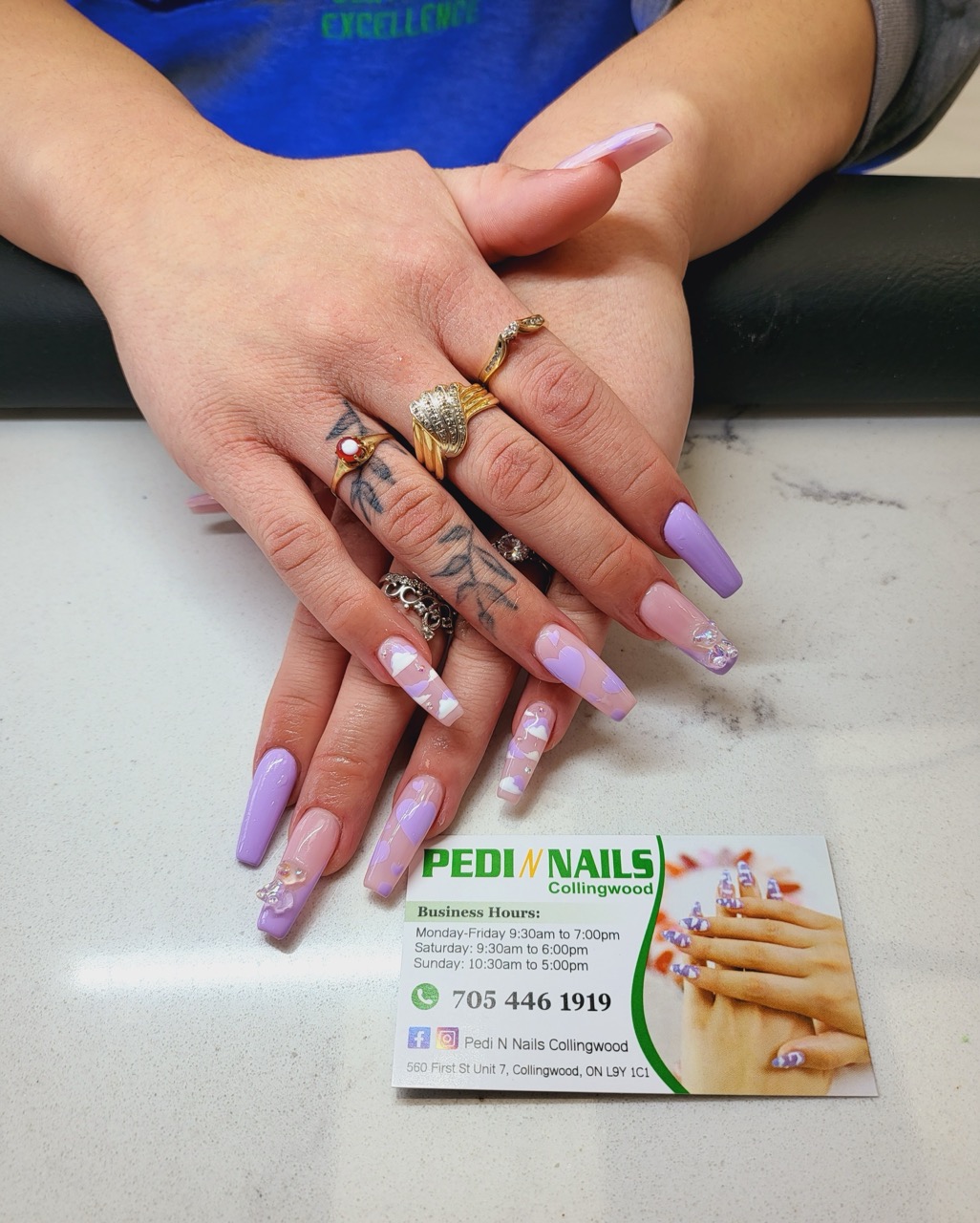 Pedi N Nails Collingwood 560 First St Unit 7 Collingwood ON L9Y 1C1